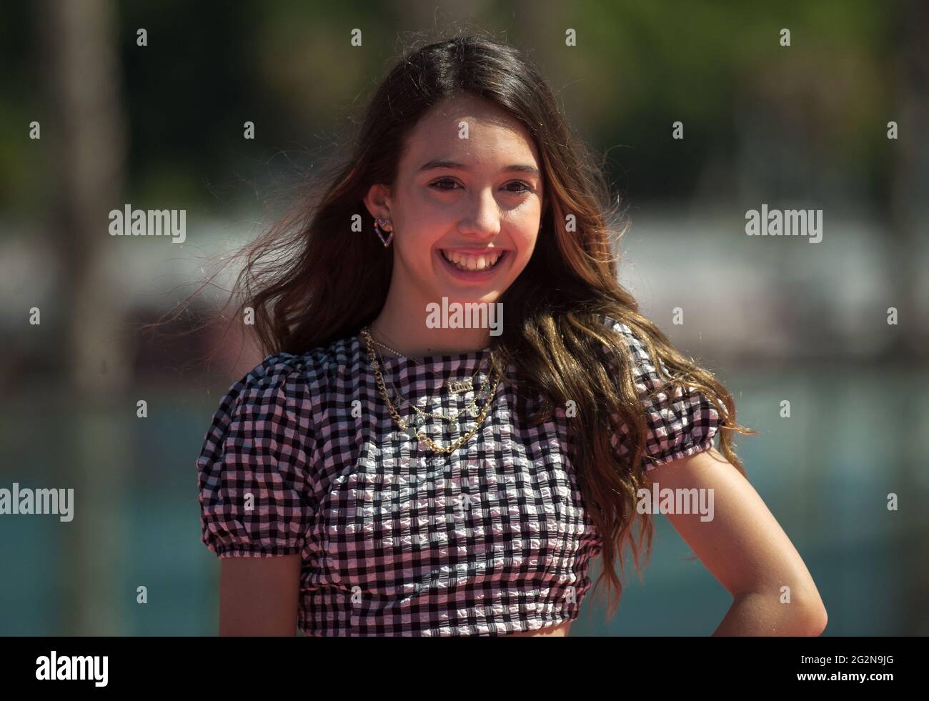 Malaga, Spain. 12th June, 2021. Spanish YouTuber and actress 'Alexity ...