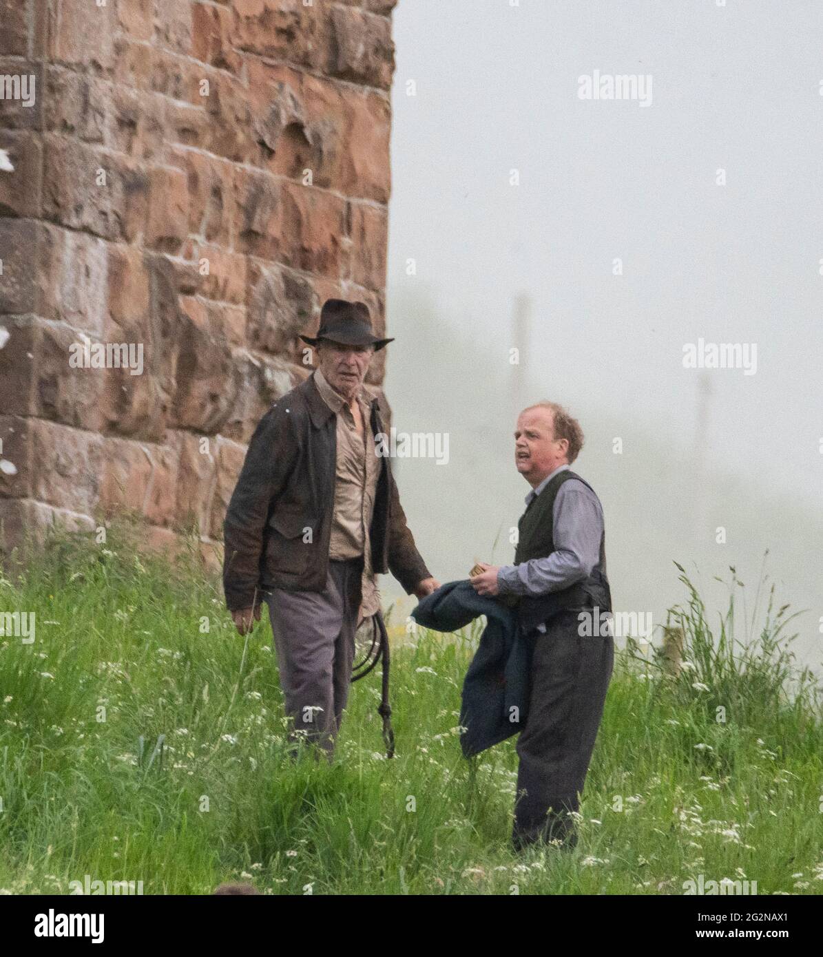 Leaderfoot Viaduct, Scottish Borders, UK. 11th June, 2021. UK. Harrison ...