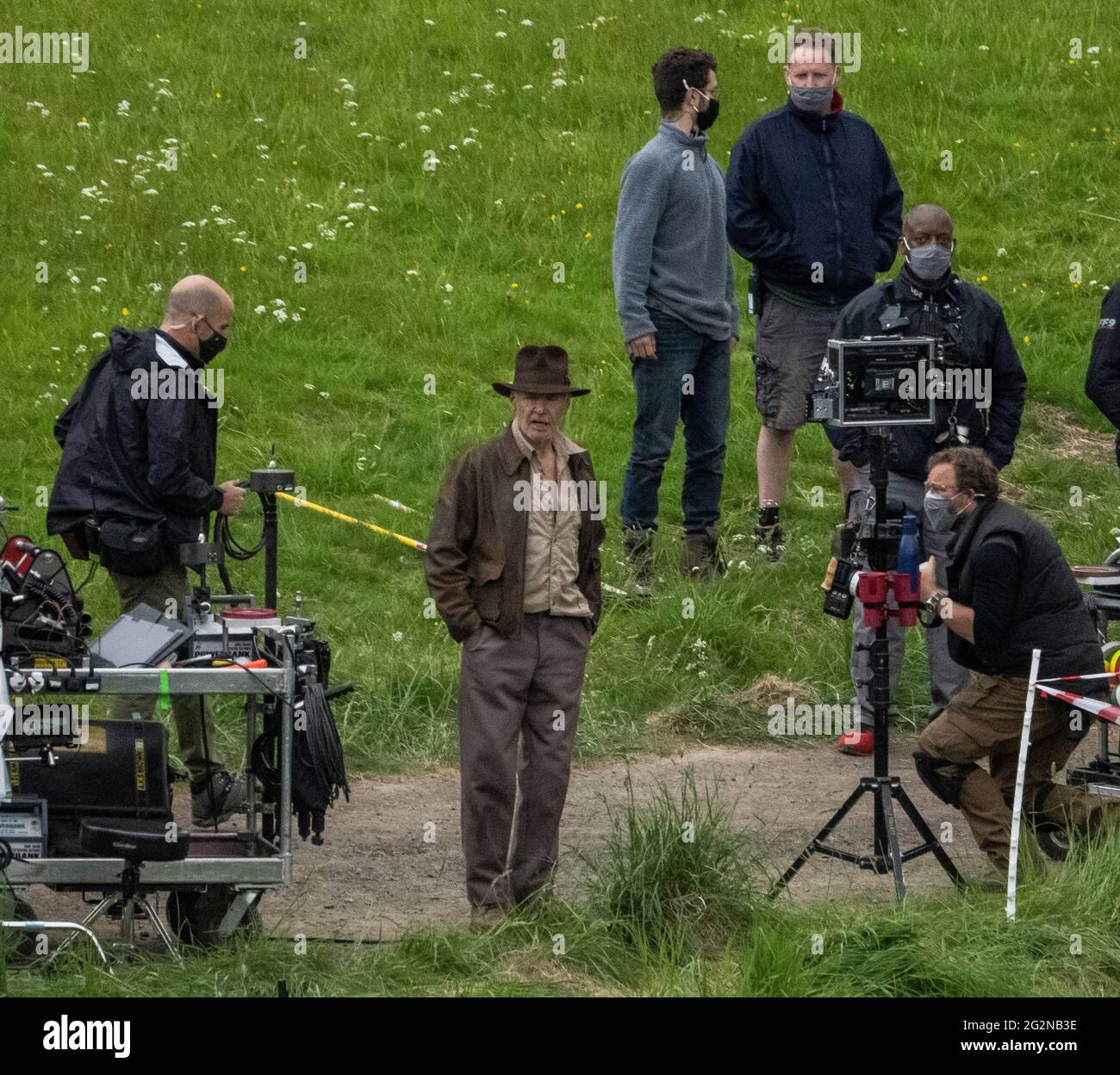 Leaderfoot Viaduct, Scottish Borders, UK. 11th June, 2021. UK. Harrison ...