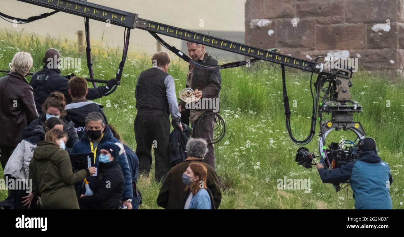 Leaderfoot Viaduct, Scottish Borders, UK. 11th June, 2021. UK. Harrison ...