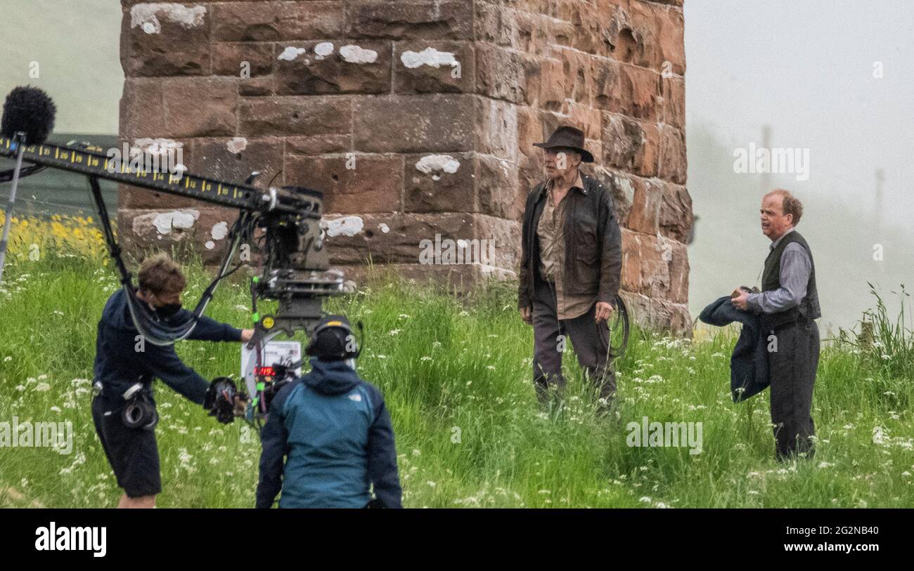 Leaderfoot Viaduct, Scottish Borders, UK. 11th June, 2021. UK. Harrison ...