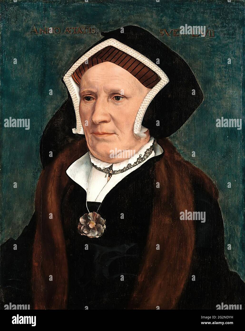 Hans Holbein the Younger - Lady Margaret Bacon Butts Stock Photo - Alamy