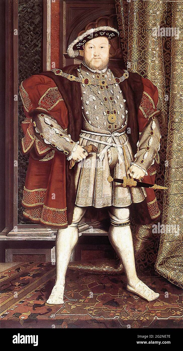 Hans Holbein the Younger - Portrait Henry VIII 1537 Stock Photo - Alamy Hans Holbein the Younger - Portrait Henry VIII 1537 Stock Photo - Alamy