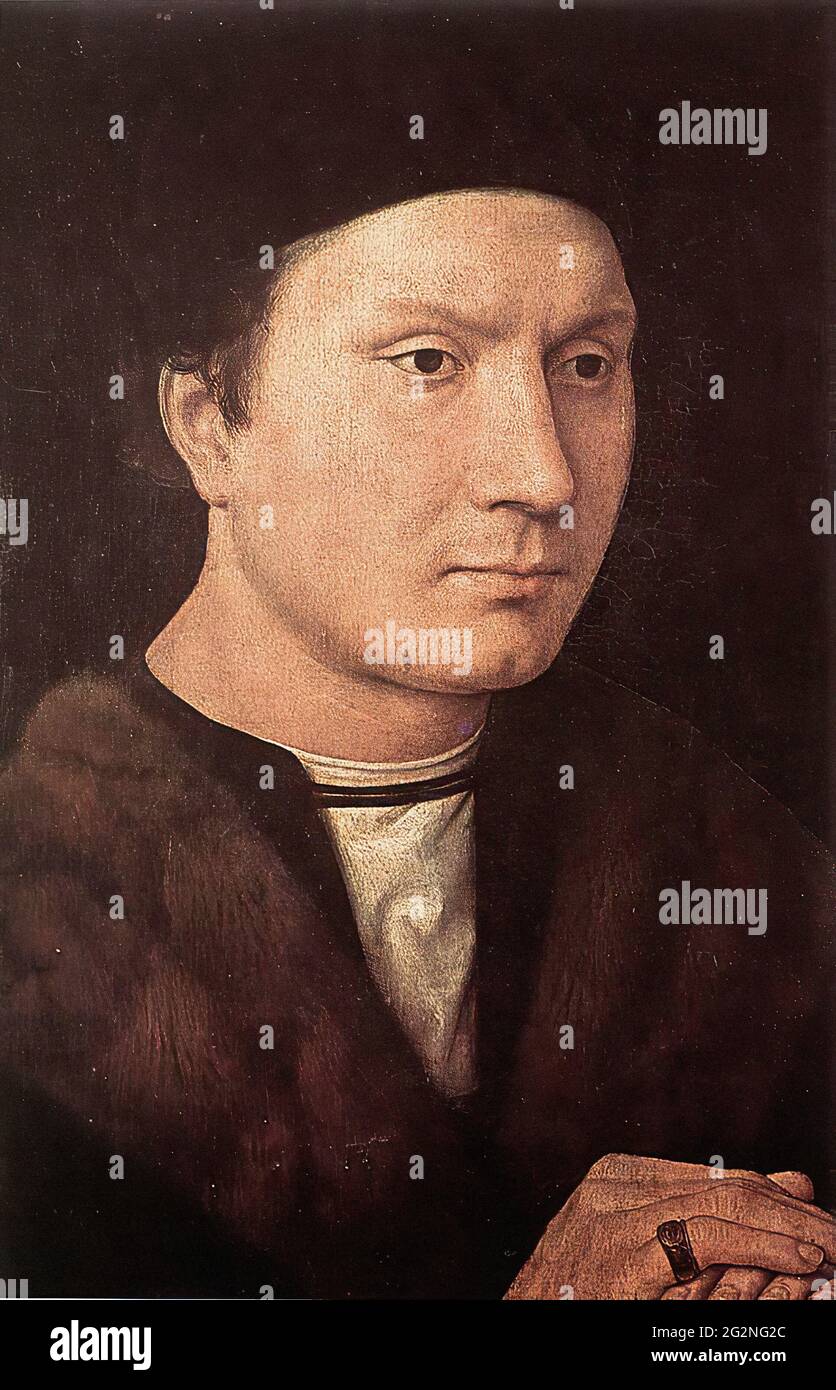 Hans memling portrait man hi-res stock photography and images - Alamy