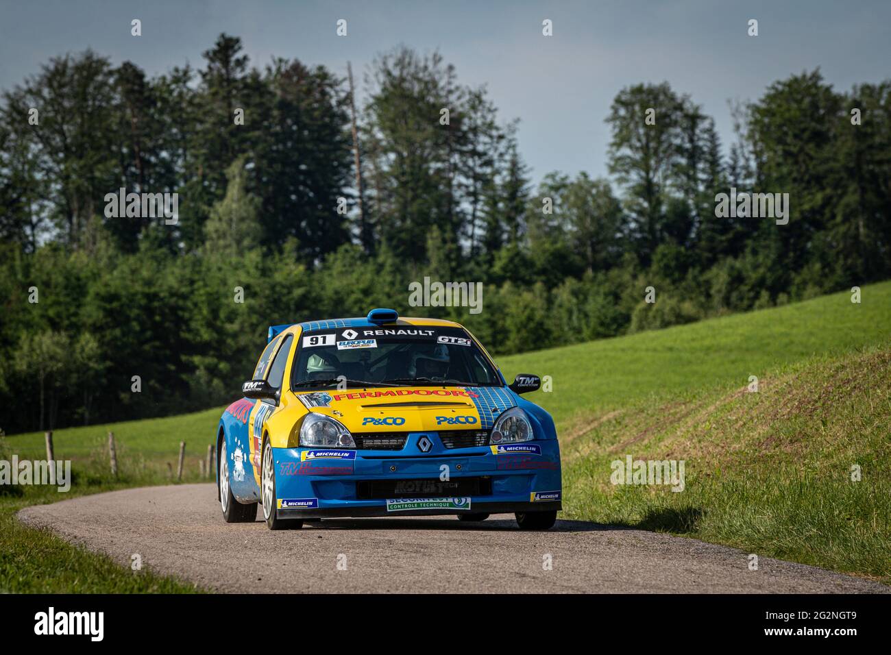 91 ANACLETO Thomas, STIRLING Marie, Renault Clio S 1600, TM Competition ...