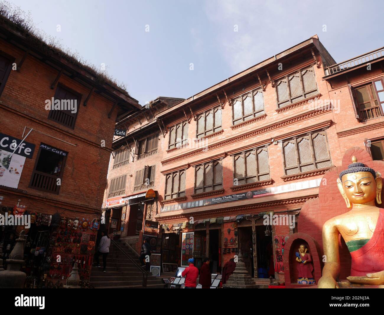 Handicrafts shop thamel kathmandu nepal hi-res stock photography and ...