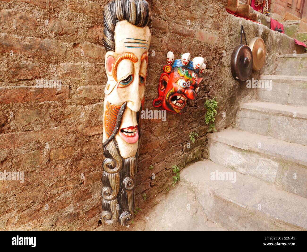 Handicrafts shop thamel kathmandu nepal hi-res stock photography and ...