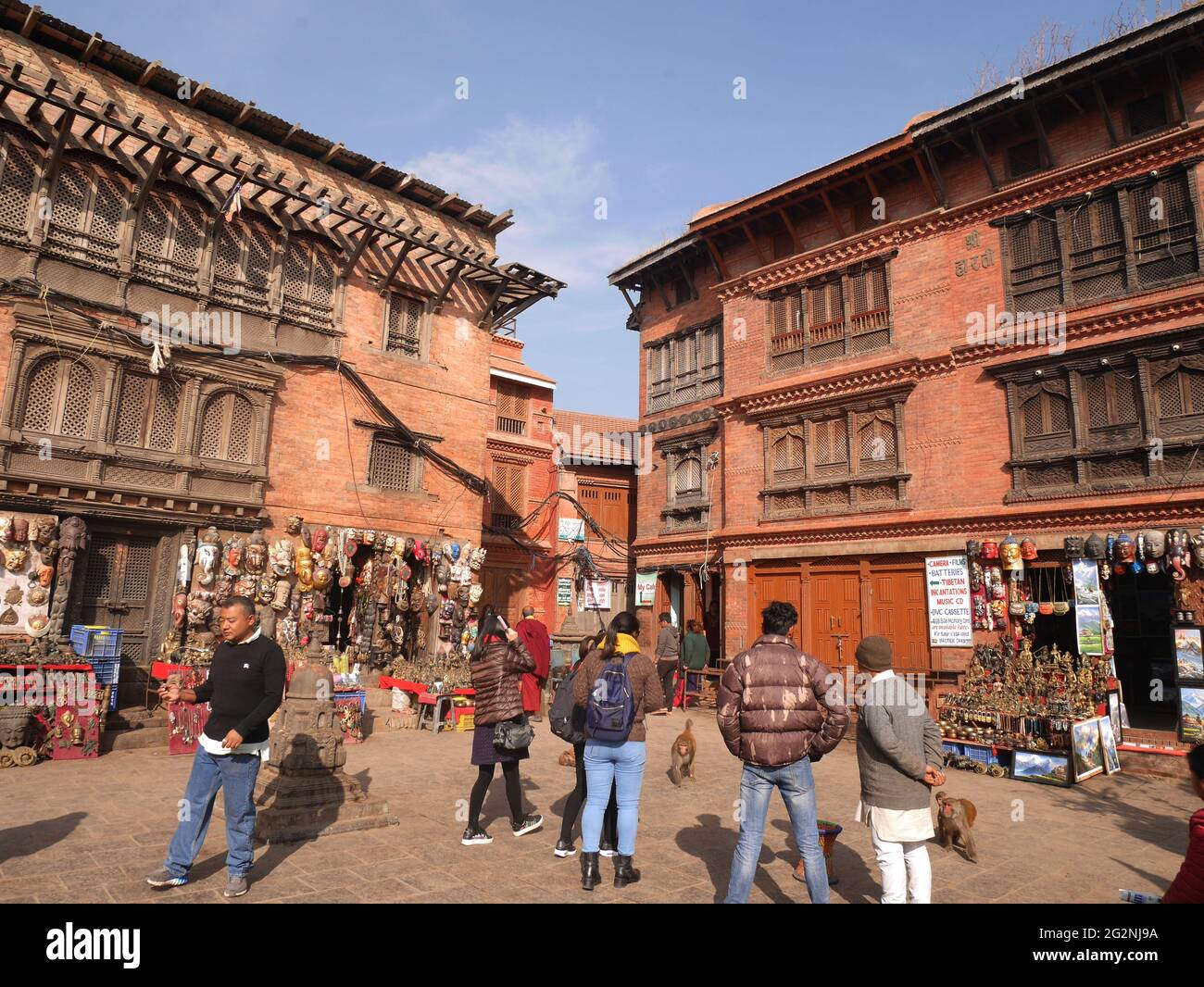 Handicrafts shop thamel kathmandu nepal hi-res stock photography and ...