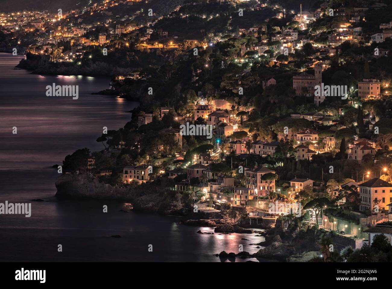 The night riviera hi-res stock photography and images - Alamy