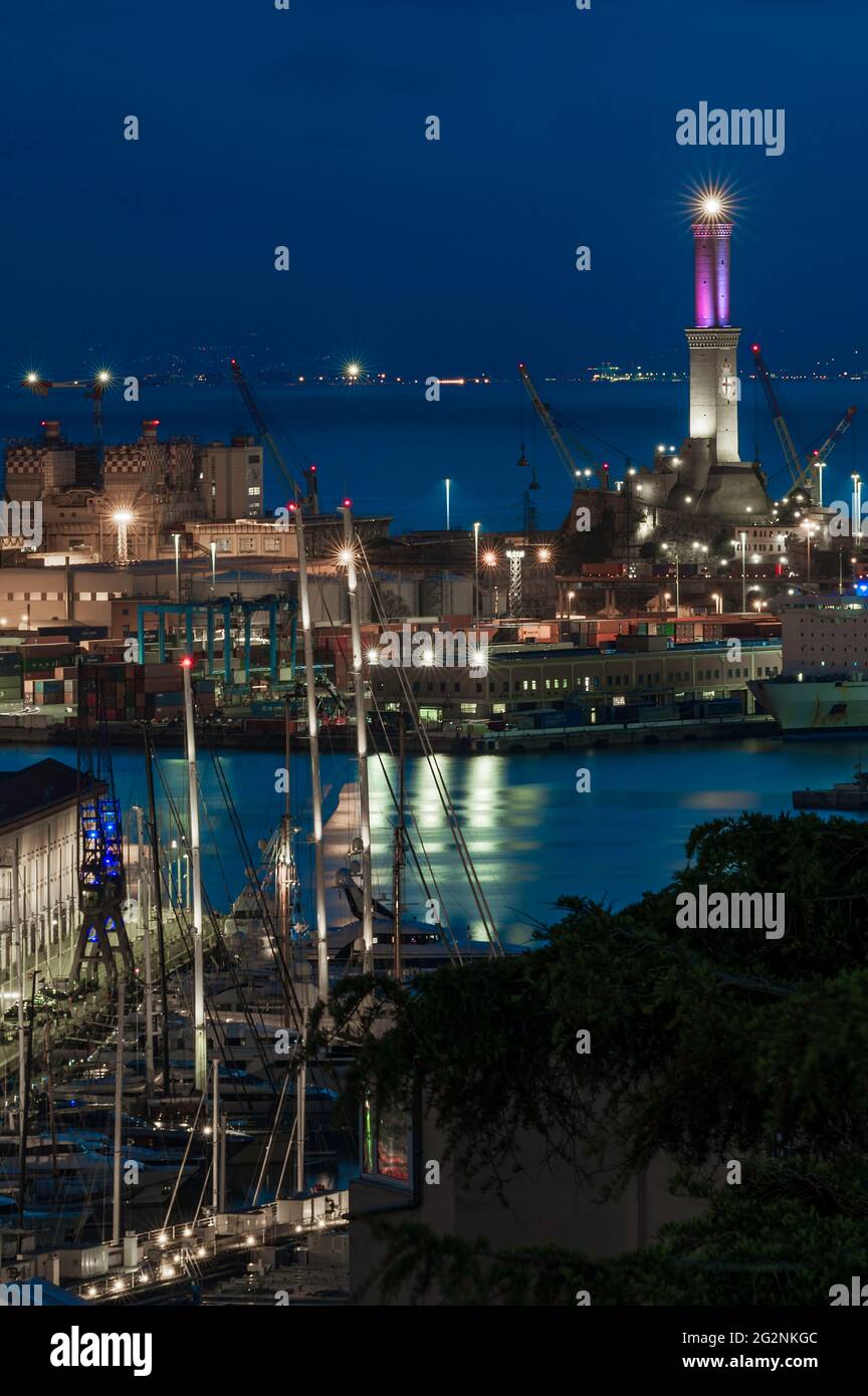 Historic Center and Port of Genoa, with its narrow streets and the view ...