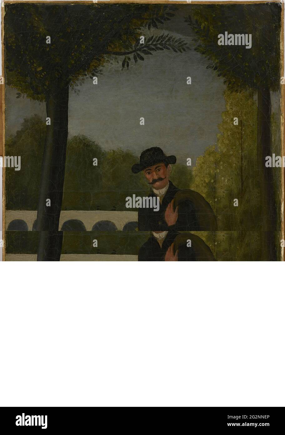 Henri Rousseau a.K.a Le Douanier Rousseau - Stroller and Child Stock ...