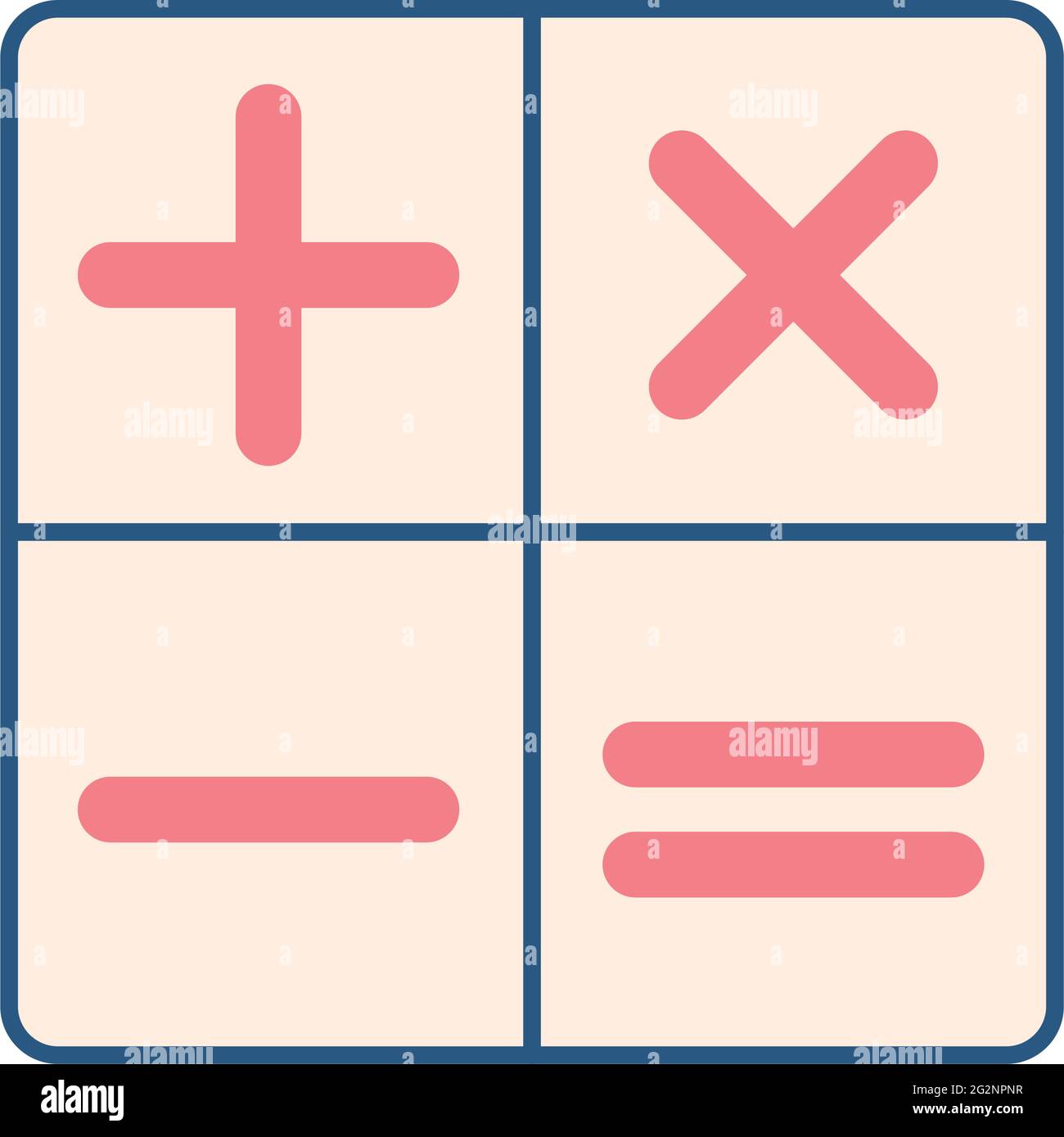 calculator symbols design Stock Vector Image & Art - Alamy