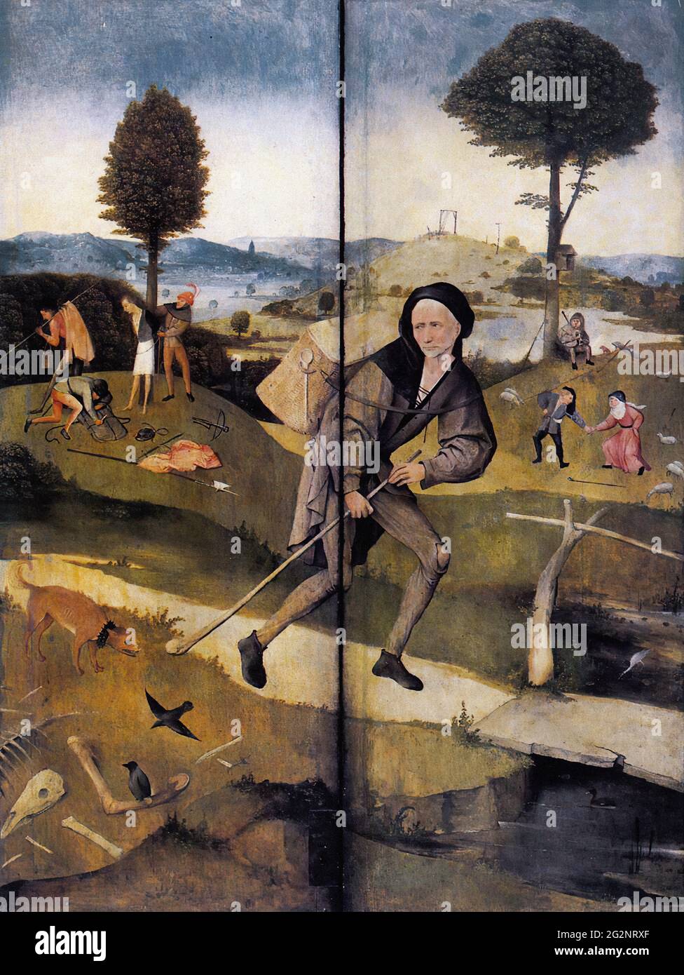 Painting hieronymus bosch the haywain hi-res stock photography and images - Alamy