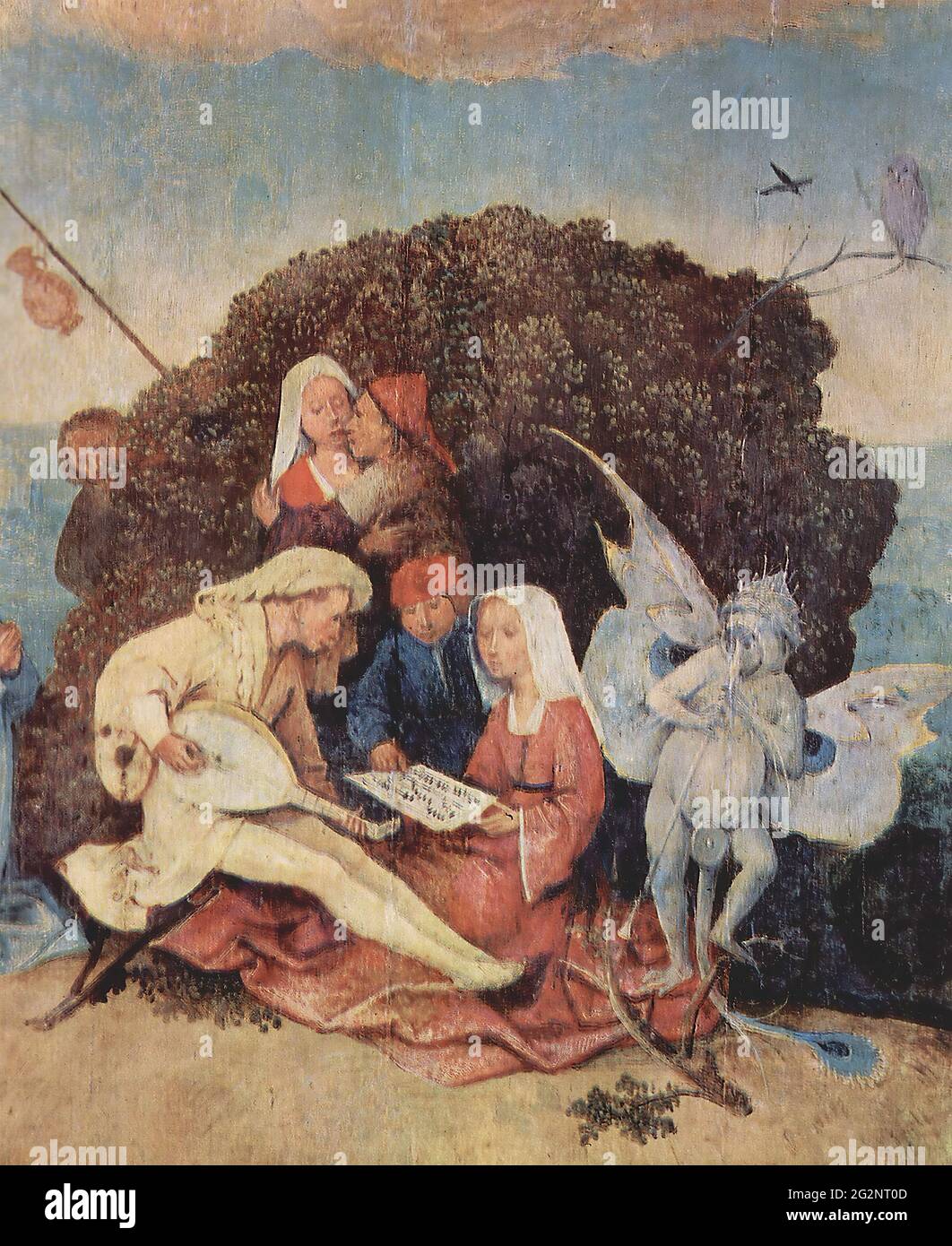 Painting hieronymus bosch the haywain hi-res stock photography and images - Alamy