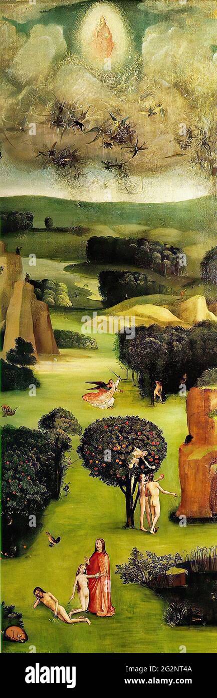 Hieronymus Bosch - Last Judgement Left Wing Triptych 14 Stock Photo - Alamy