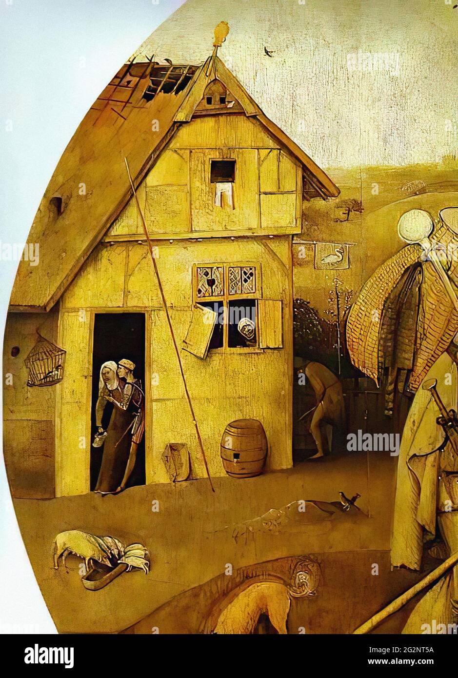 Hieronymus Bosch - House ILL Fame Stock Photo - Alamy