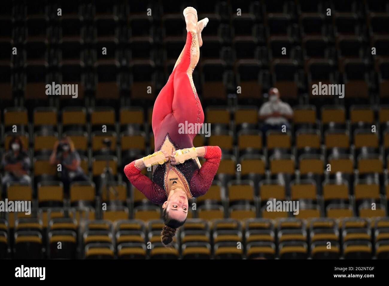 Munich, Germany. 12th June, 2021. Pauline SCHAEFER (GER), action ...