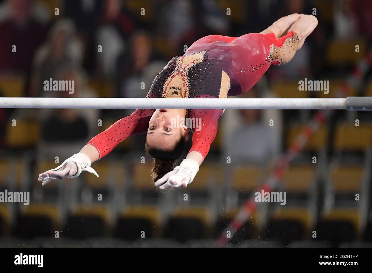 Munich, Germany. 12th June, 2021. Pauline SCHAEFER (GER), action ...