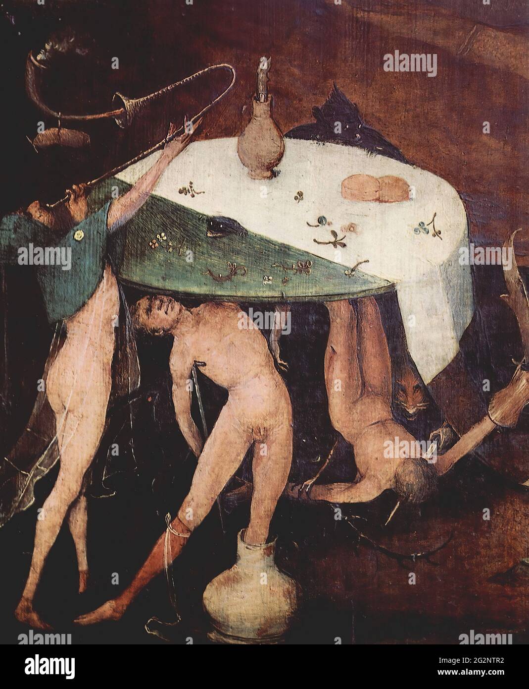 Hieronymus Bosch - Temptation St Anthony 1516 3 1516 Stock Photo - Alamy