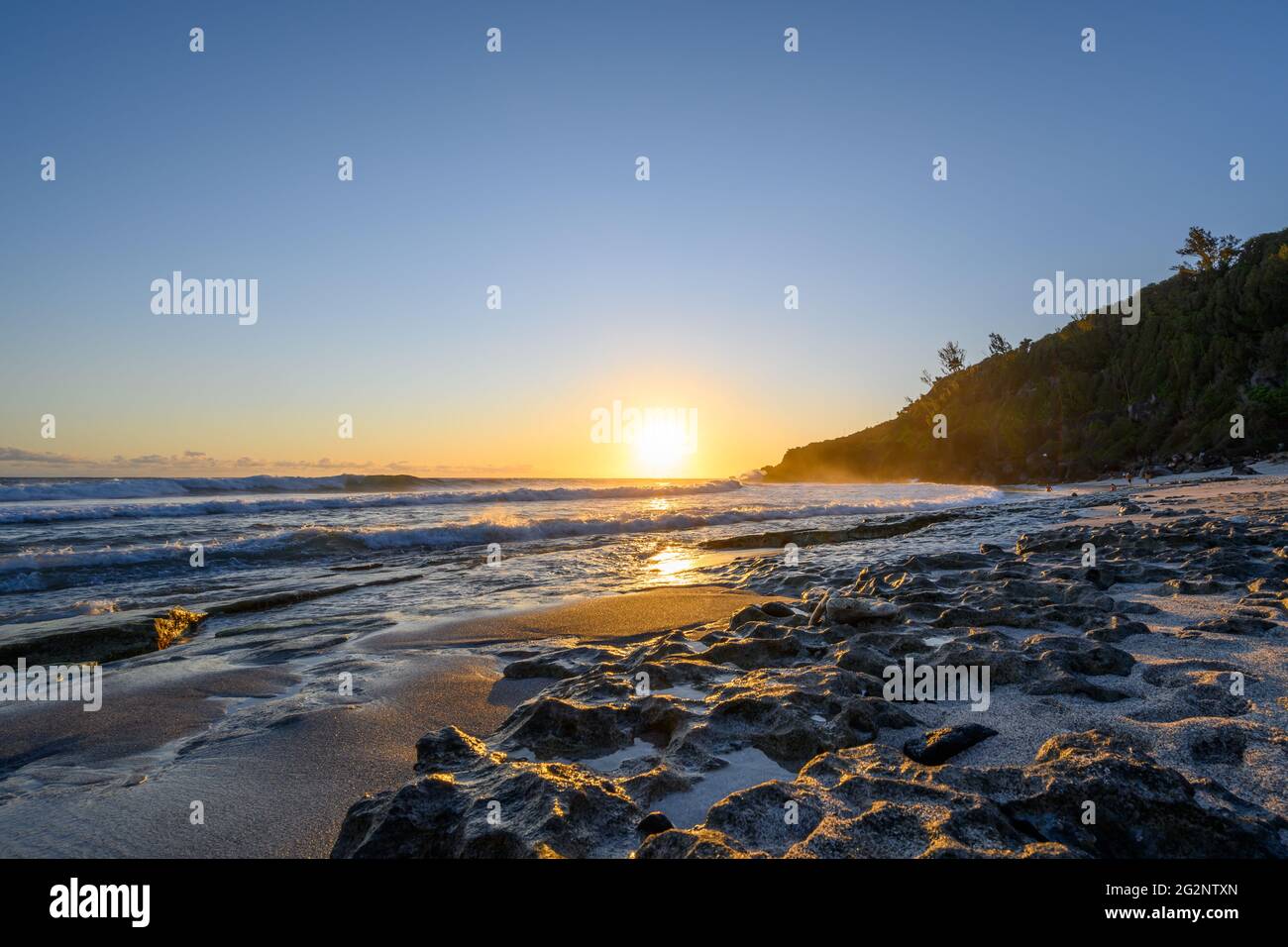 Grand Anse beach Stock Photo - Alamy