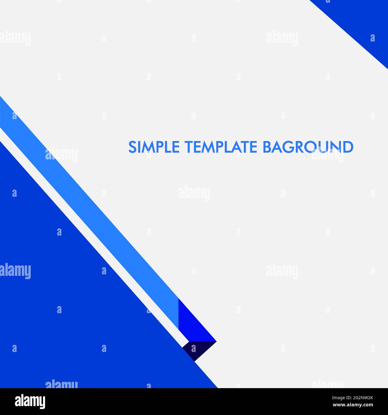 simple baground certificate template design in light blue color Stock ...