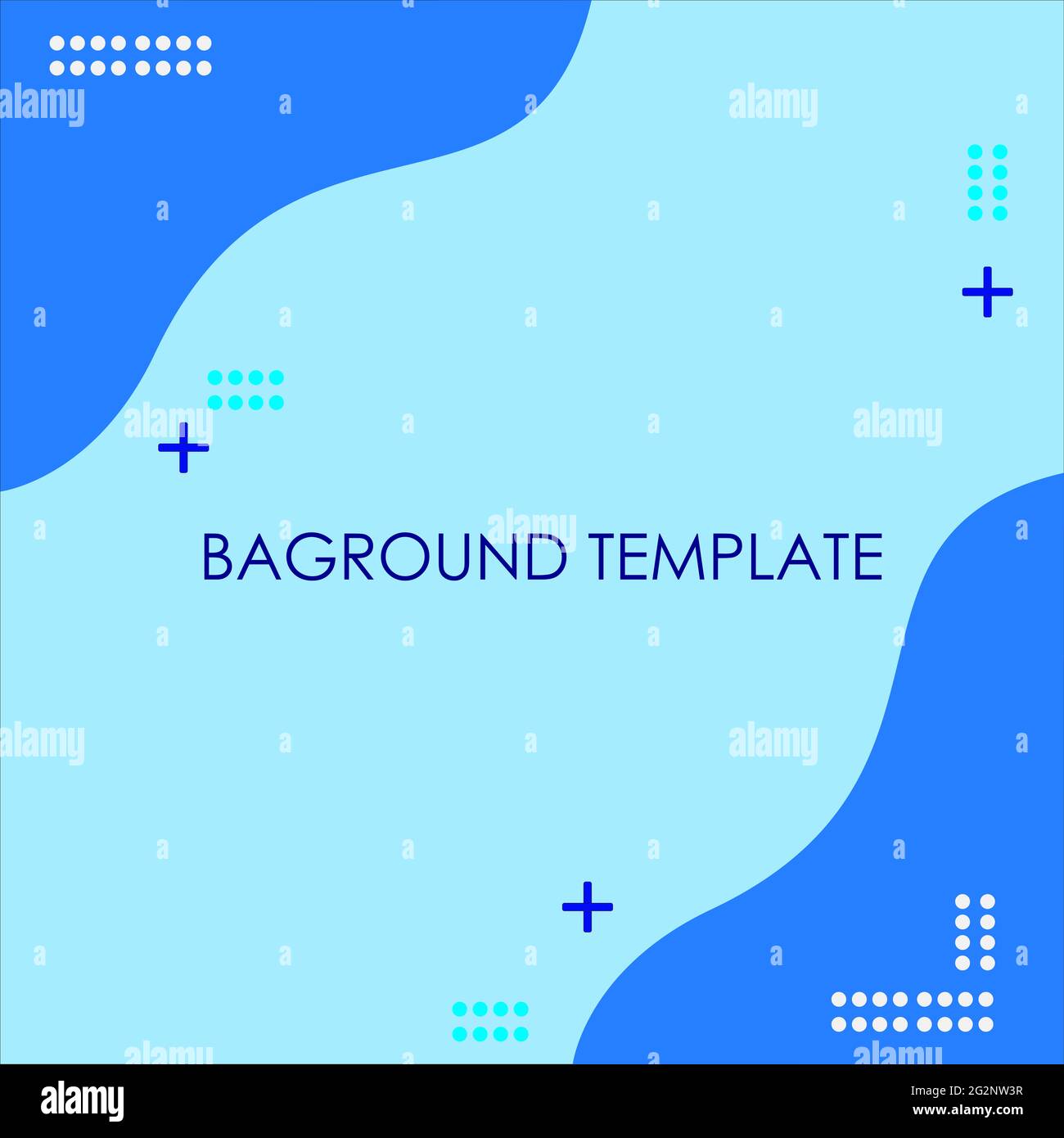 simple baground certificate template design in light blue color Stock ...