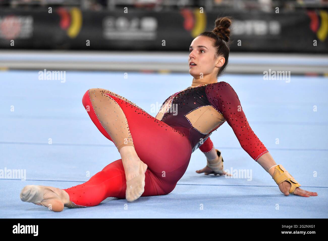 Munich, Germany. 12th June, 2021. Pauline SCHAEFER (GER), action ...