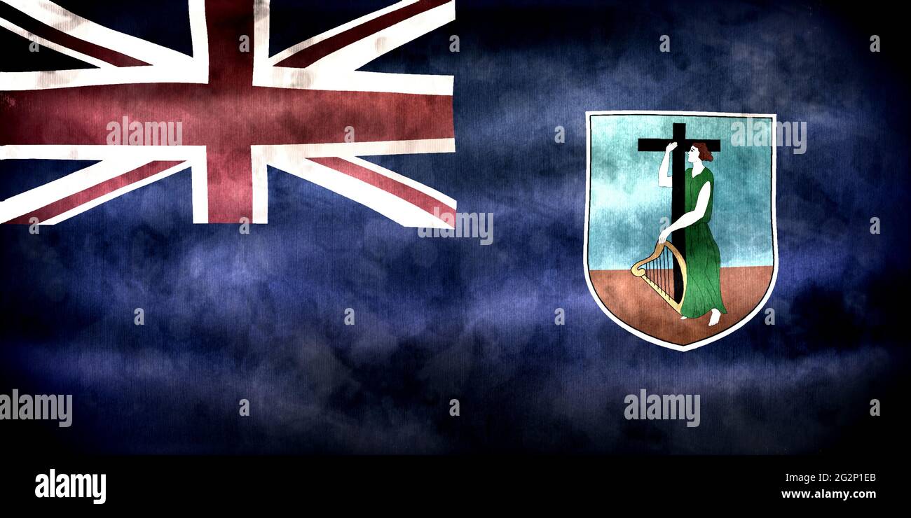Montserrat official flag hi-res stock photography and images - Alamy