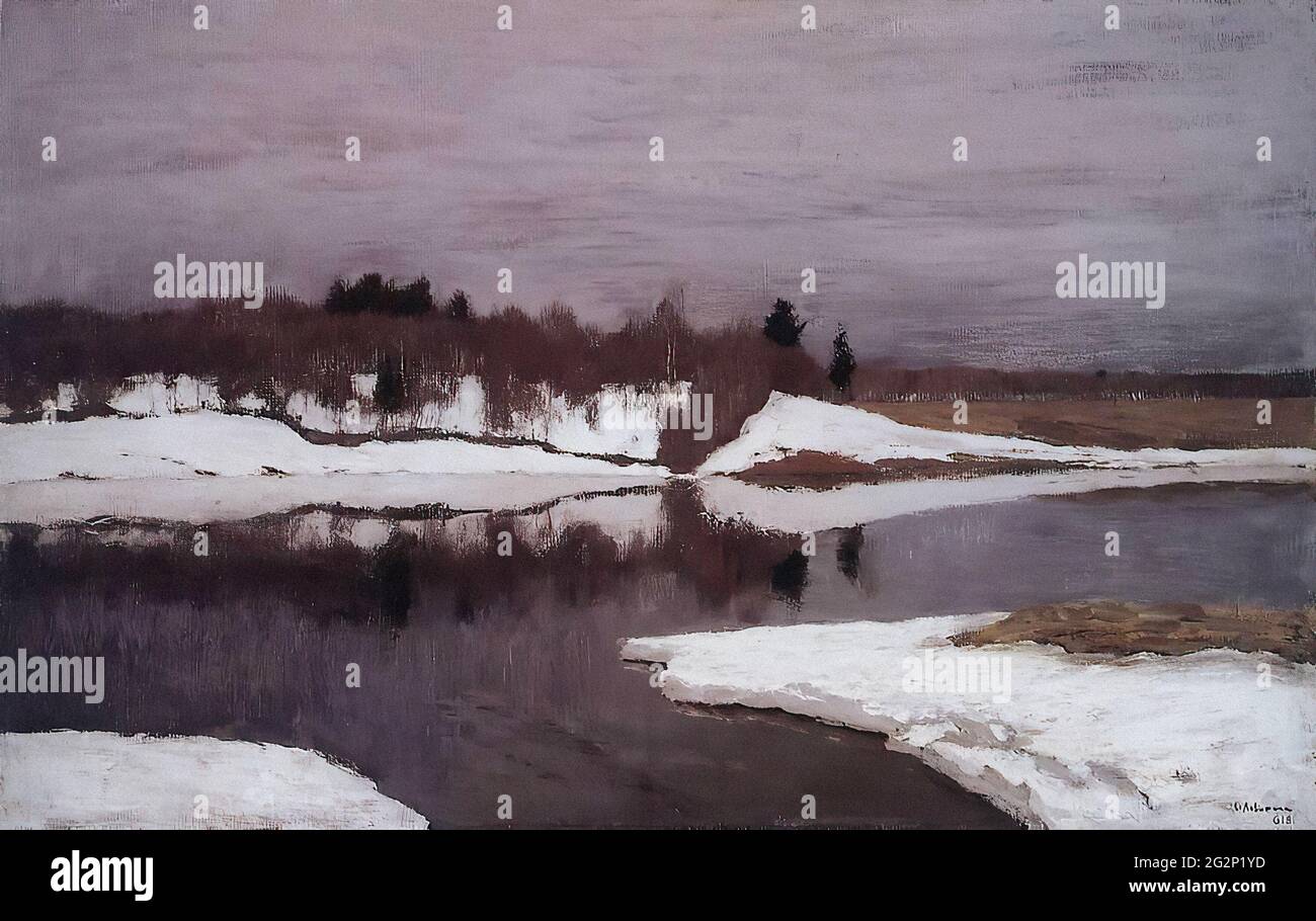 Levitan spring hi-res stock photography and images - Alamy