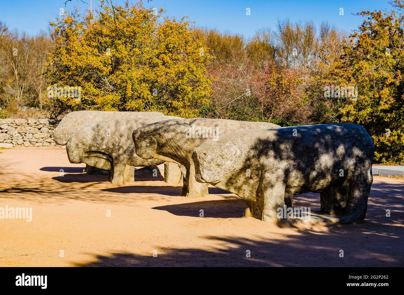 Guisando bulls hi-res stock photography and images - Alamy