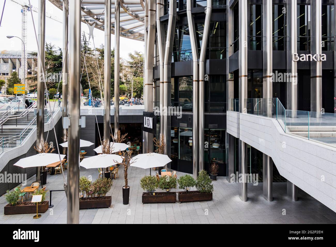 The Torre Europa is a skyscraper built by Necso in the AZCA complex in ...