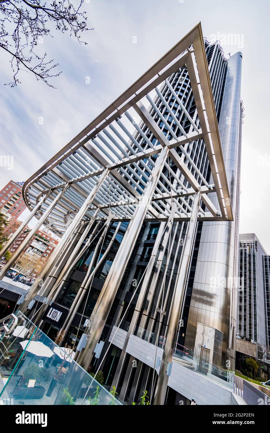 The Torre Europa is a skyscraper built by Necso in the AZCA complex in ...