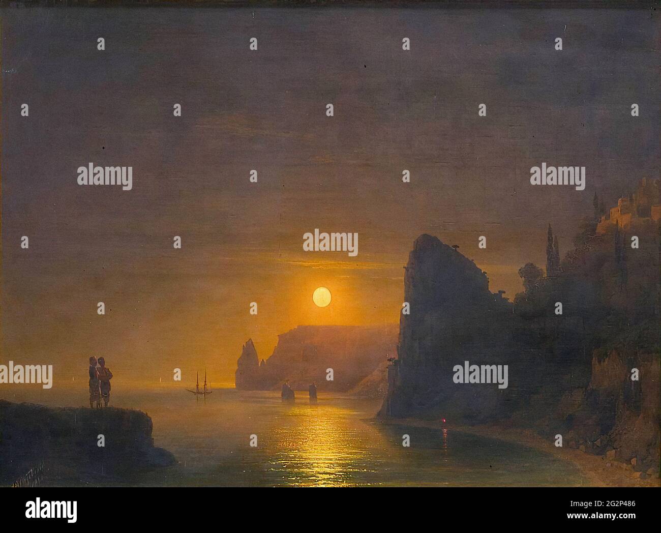 Moon path hi-res stock photography and images - Alamy