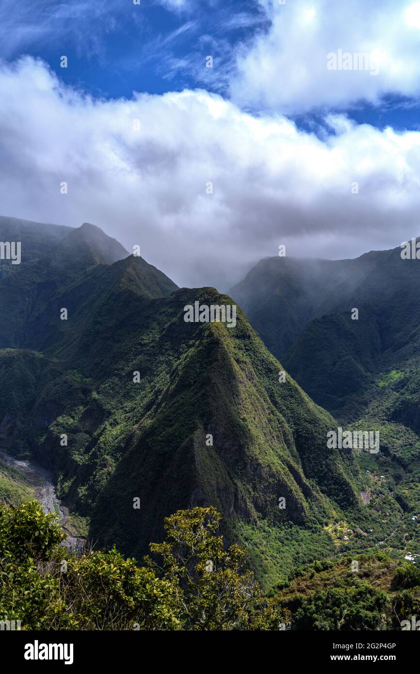 Grand Bassin Hiking Tour Stock Photo - Alamy