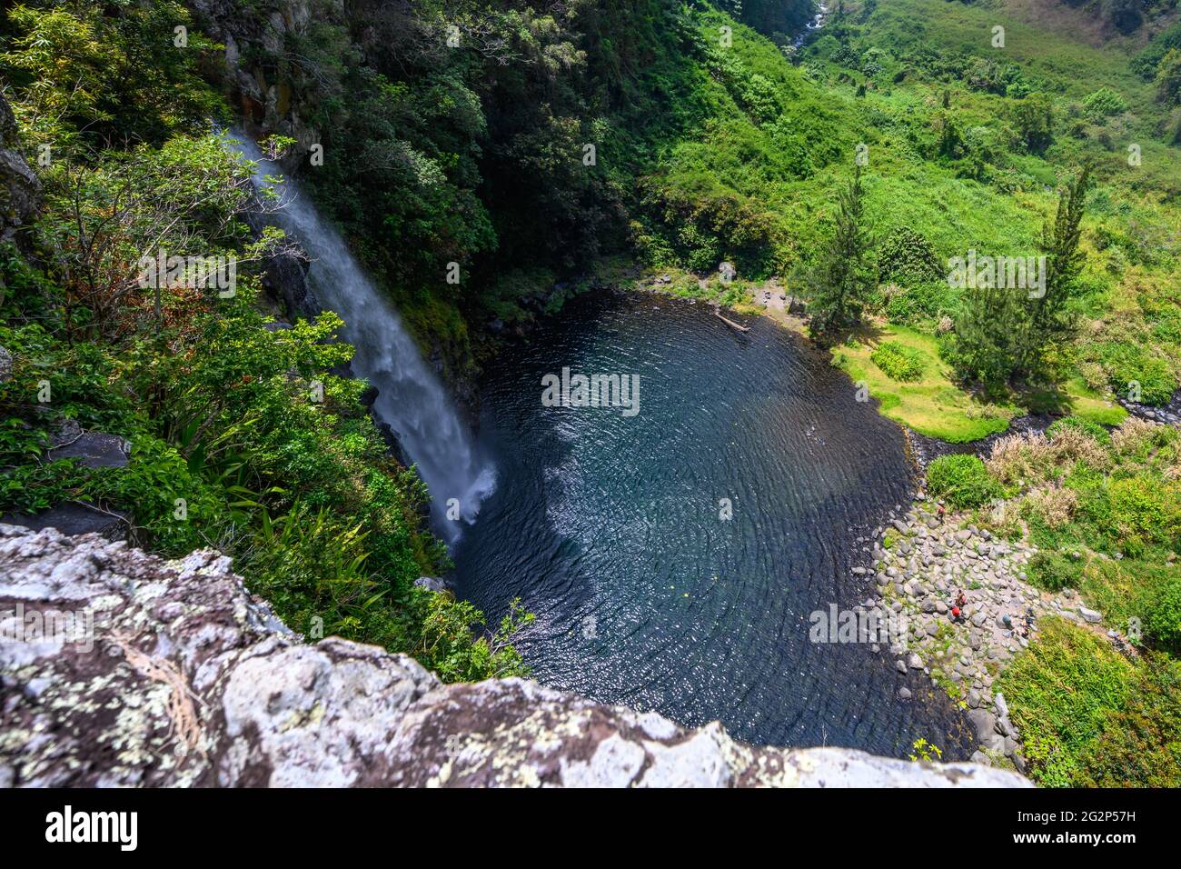 Grand Bassin Hiking Tour Stock Photo - Alamy
