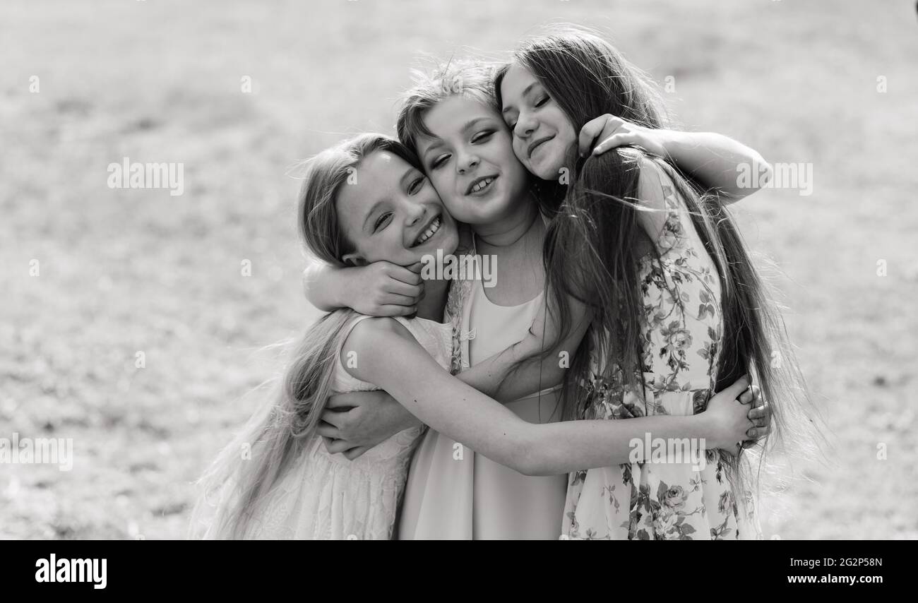 Three Sisters Holding Hands