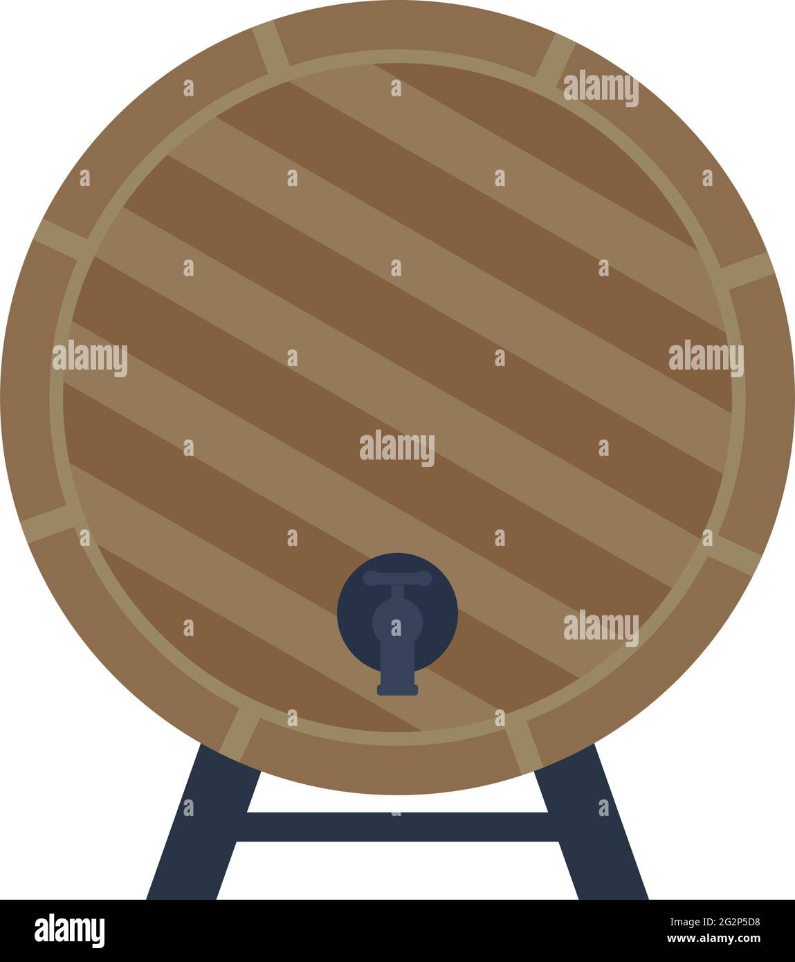 wooden barrel design Stock Vector Image & Art - Alamy