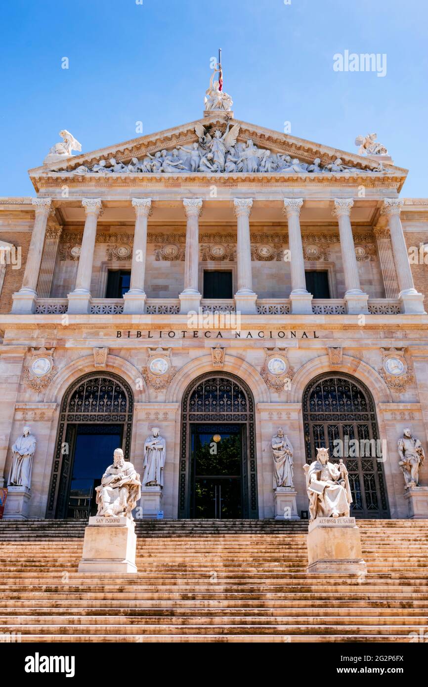 Building of National Library - Biblioteca Nacional, a library ...