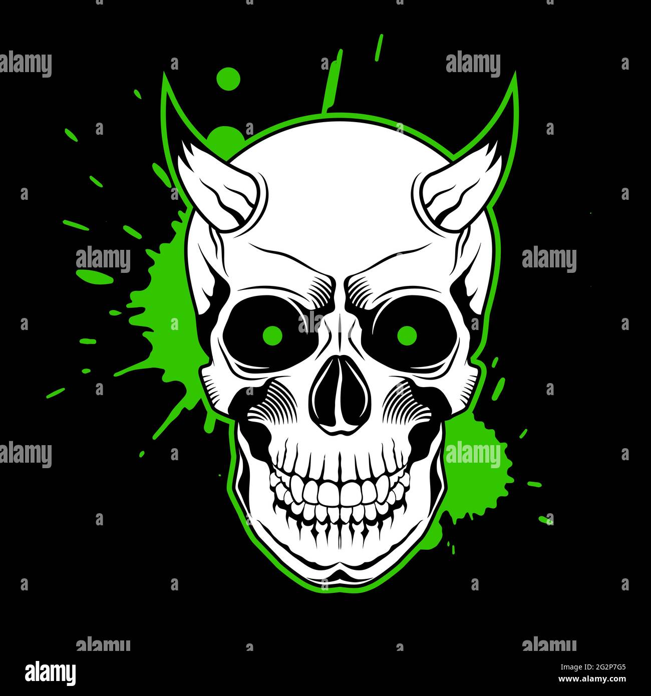 Glowing eyes Stock Vector Images - Alamy