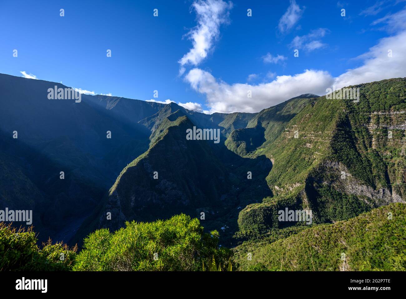 Grand Bassin hiking tour Stock Photo - Alamy