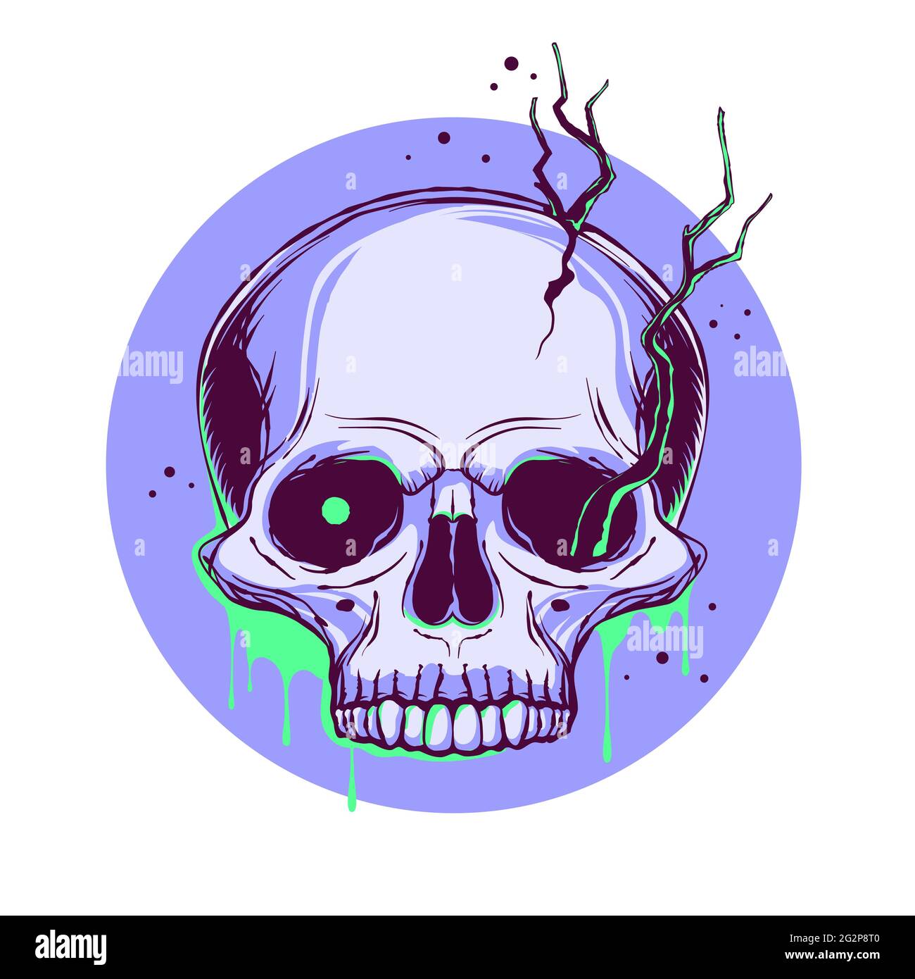 Shattered effect Stock Vector Images - Alamy