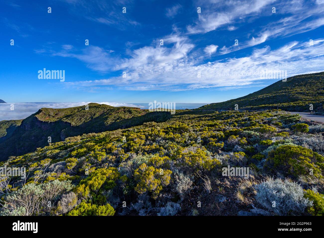 Piton de neiges hi-res stock photography and images - Alamy