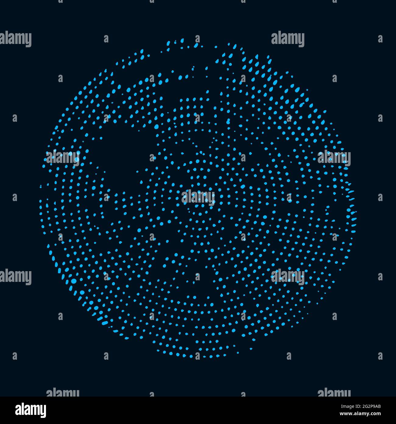 Round brush effect vector vectors hi-res stock photography and images ...