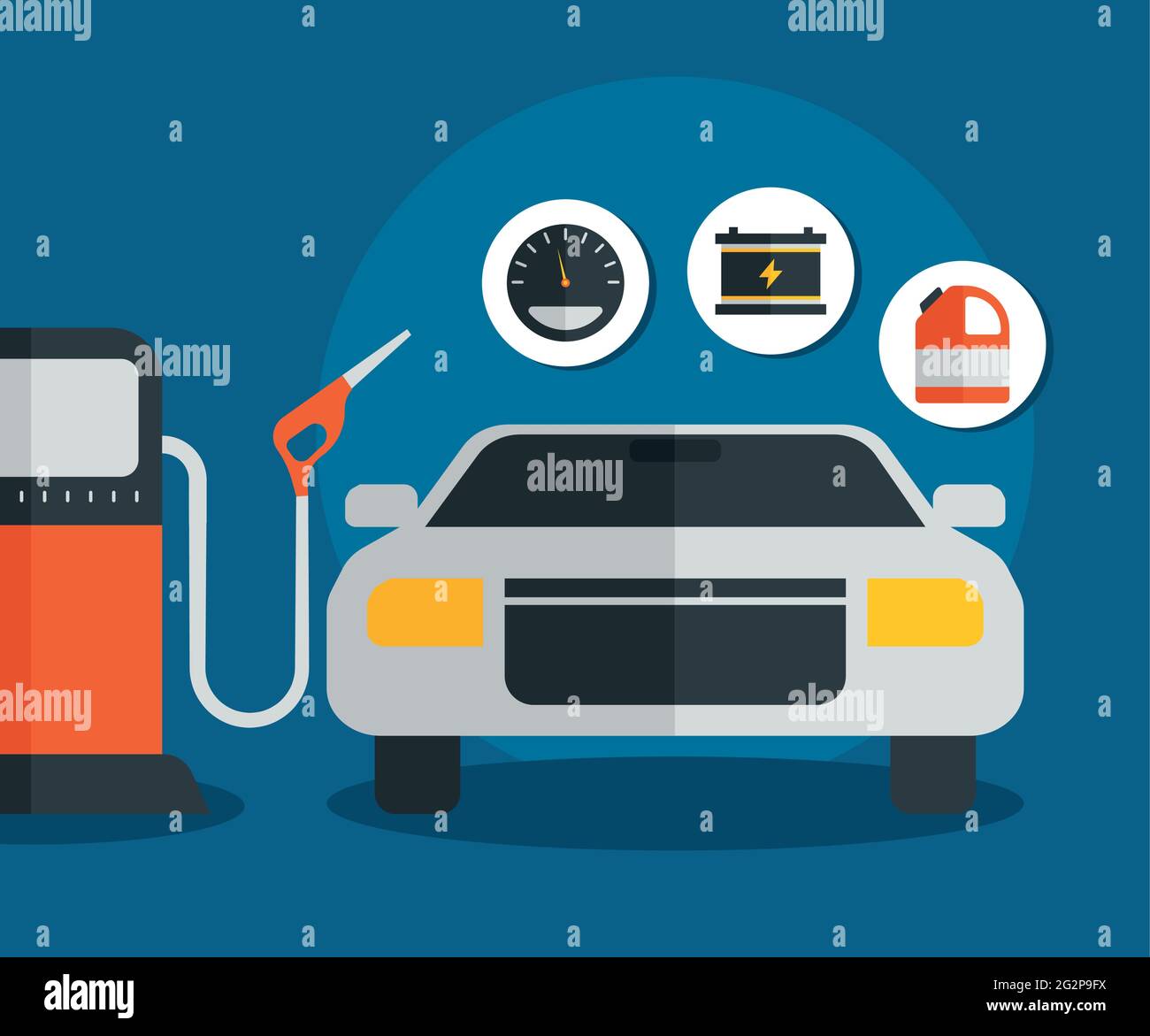 car service illustration Stock Vector Image & Art - Alamy