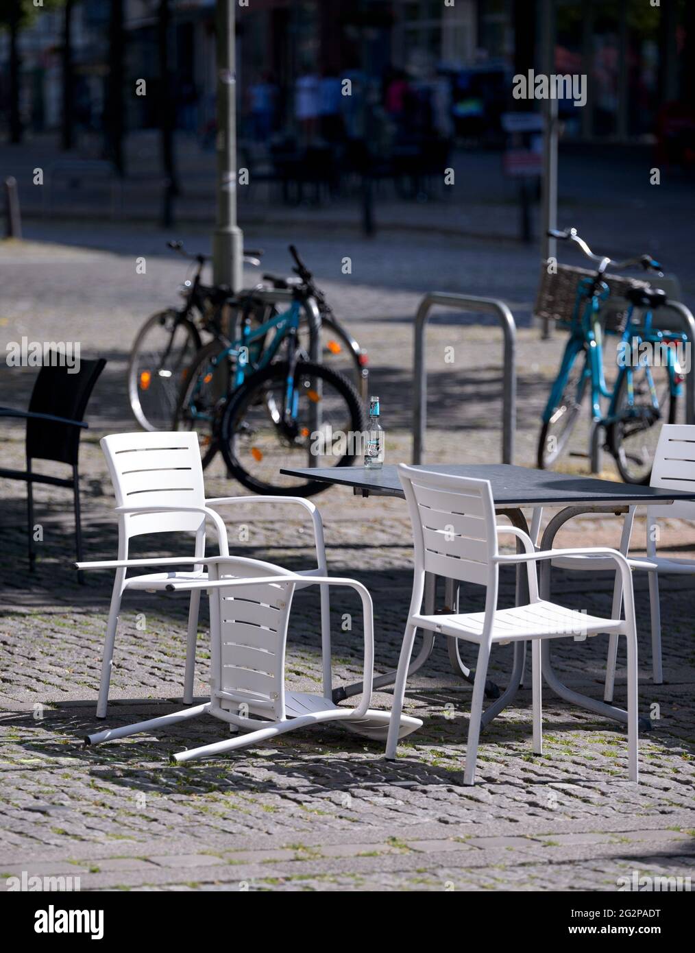 Overturned chair hi-res stock photography and images - Alamy