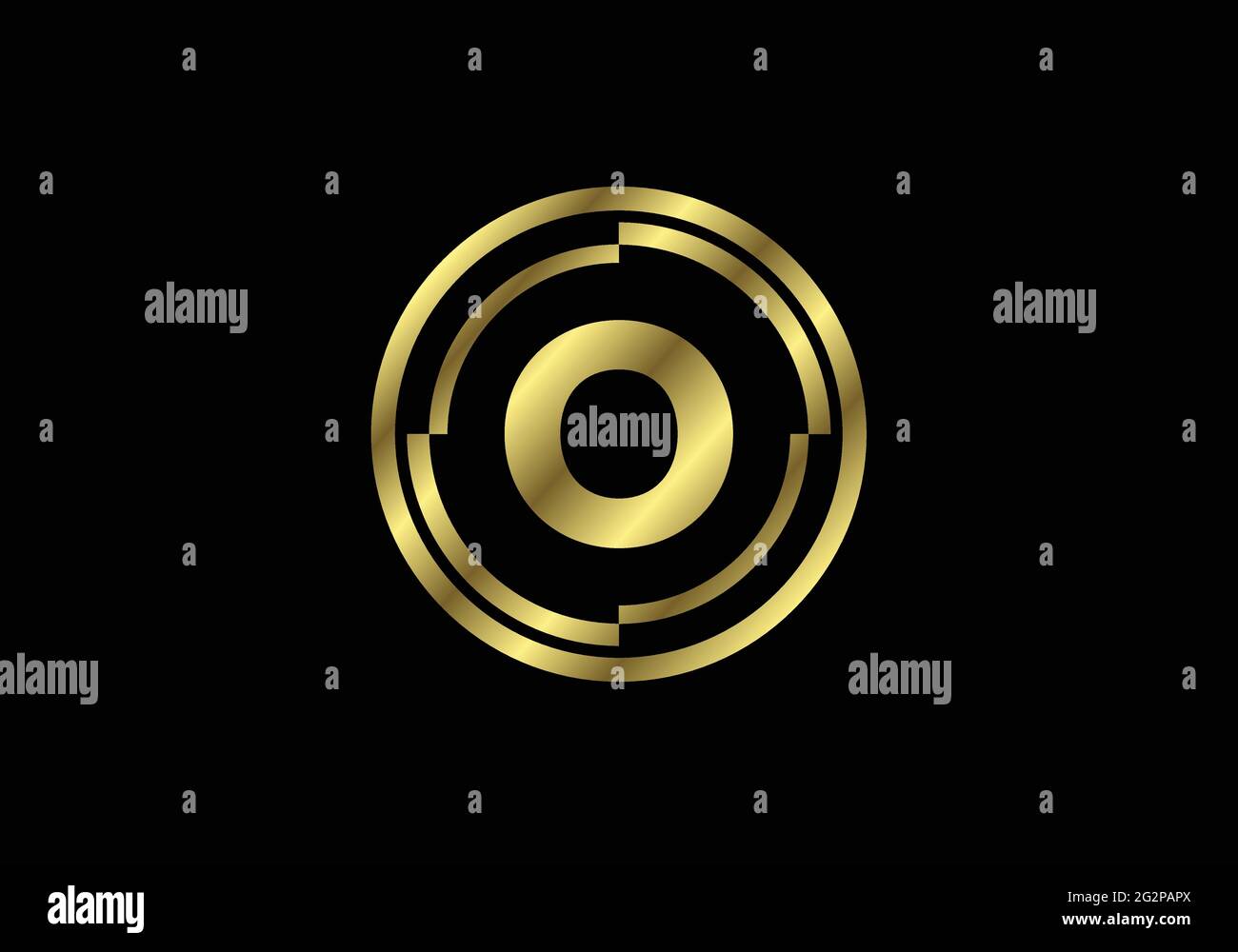 O metallic Stock Vector Images - Alamy