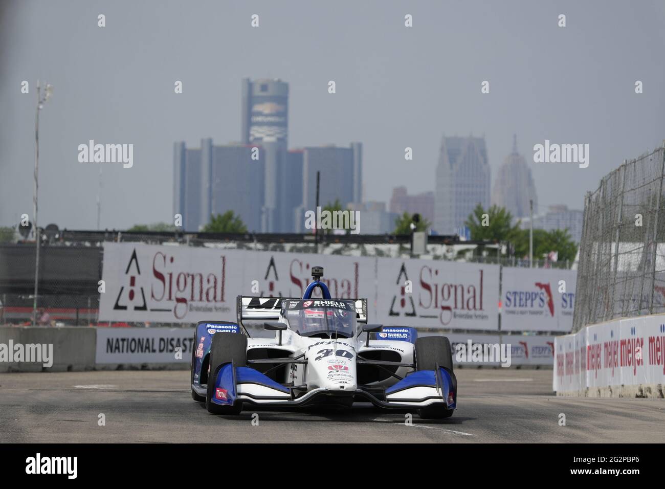Detroit, Michigan, USA. 12th June, 2021. TAKUMA SATO (30) of Tokyo ...