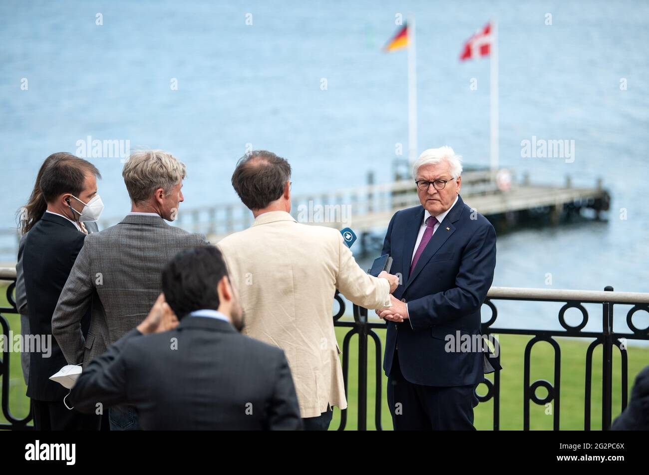Kolding, Denmark. 12th June, 2021. Federal President Frank-Walter ...