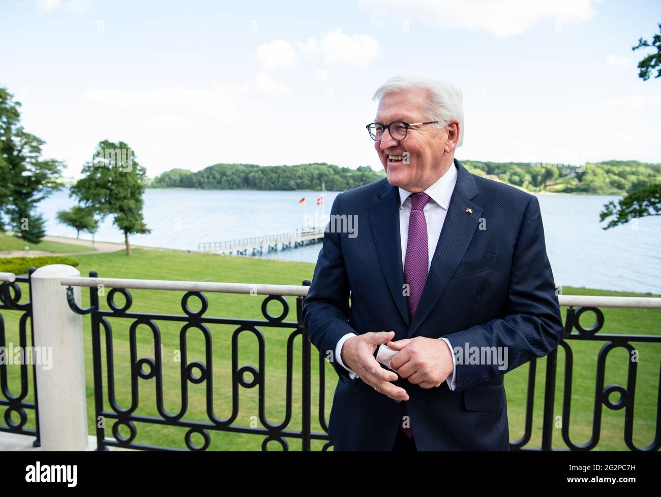 Kolding, Denmark. 12th June, 2021. Federal President Frank-Walter ...
