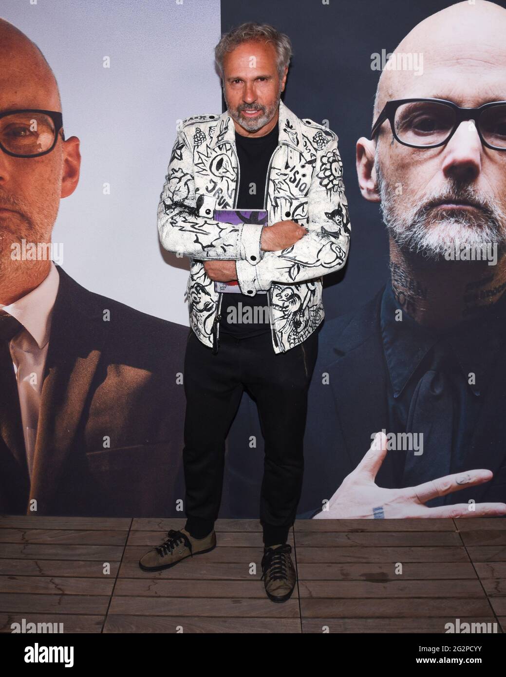 Hollywood, California, USA. 11th June, 2021. Gary Baseman attends Moby ...
